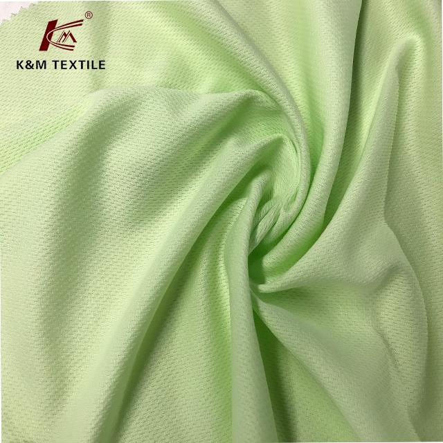 China 100%poly Knitted Fabric Bird Eye Mesh Fabric Manufacturers and ...